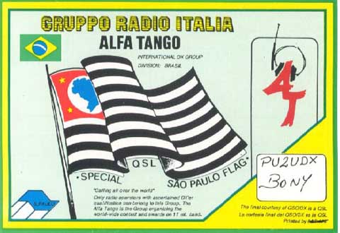 My colected QSL card by packet QSO.